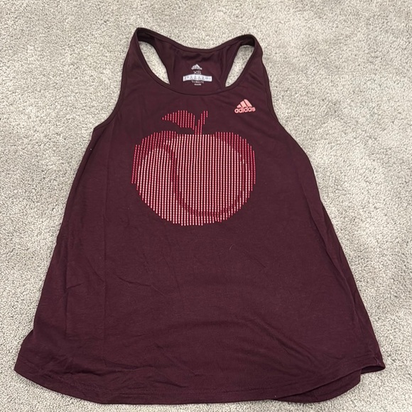 adidas | Tops | Adidas Maroon Tank Top | Poshmark